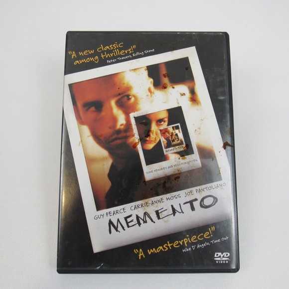 Media | Memento Dvd Starring Guy Pearce Carrie Anne Moss | Poshmark